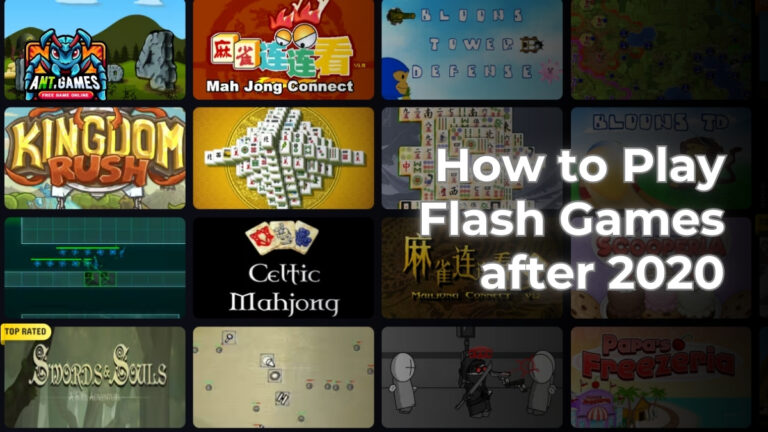 How to Play Flash Games Without Flash in 2025