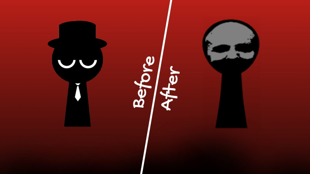 What happened to Sprunki characters in Horror mode?