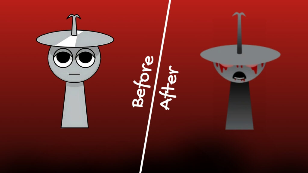 What happened to Sprunki characters in Horror mode?