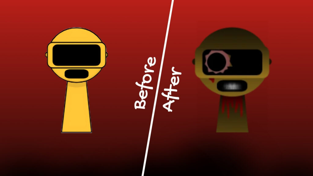 What happened to Sprunki characters in Horror mode?