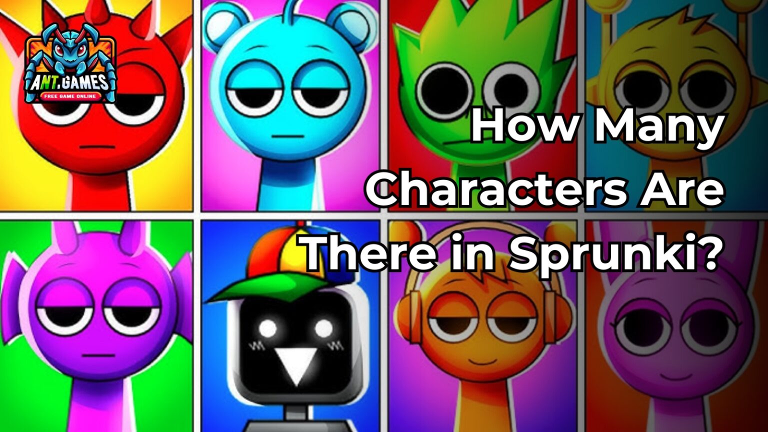 How Many Characters Are There in Sprunki?