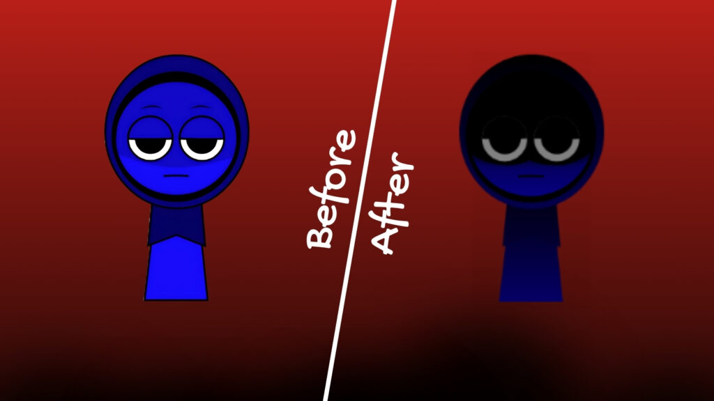 What happened to Sprunki characters in Horror mode?