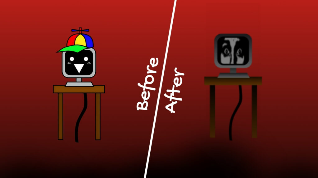 What happened to Sprunki characters in Horror mode?