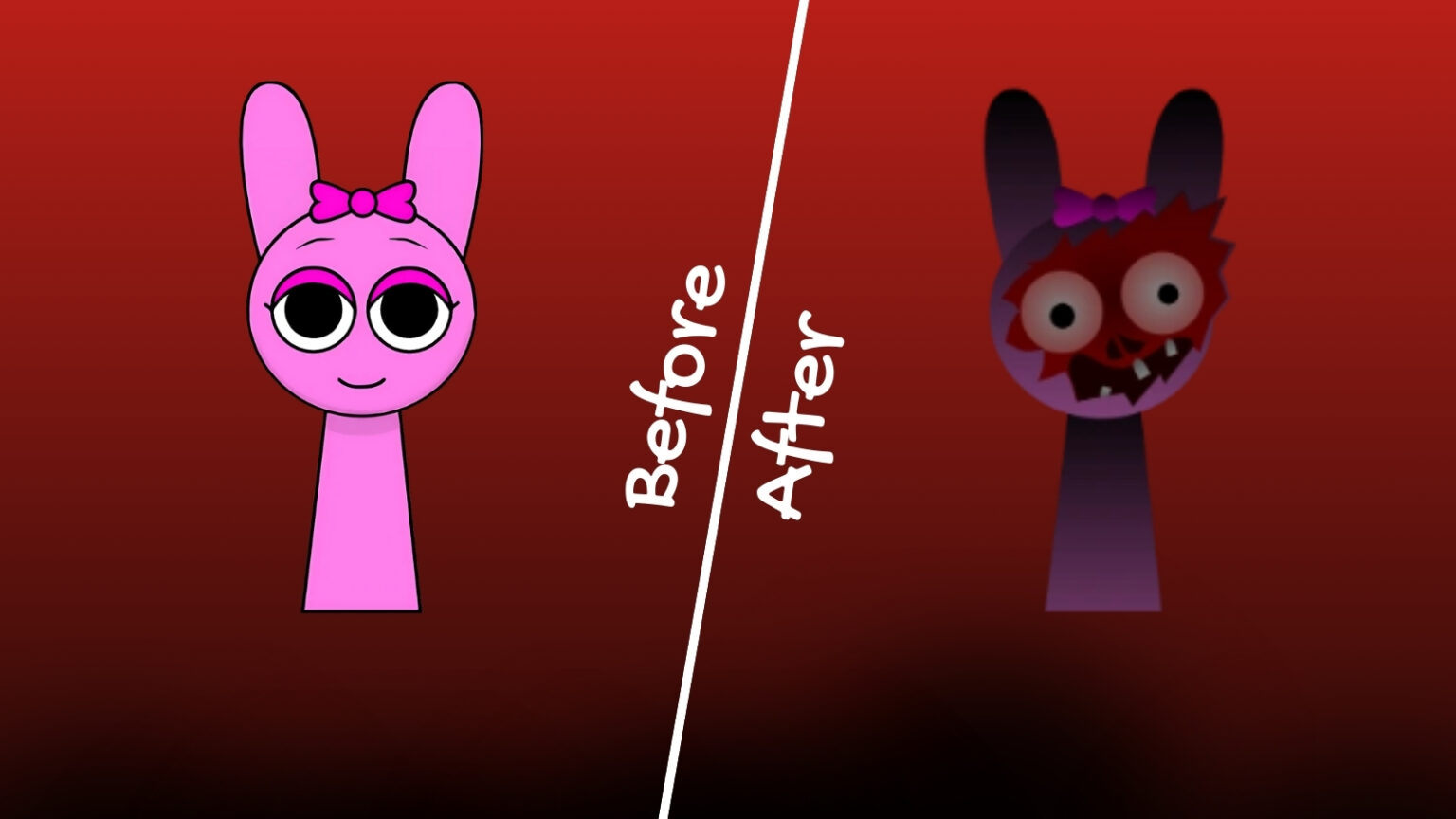 What happened to Sprunki characters in Horror mode?