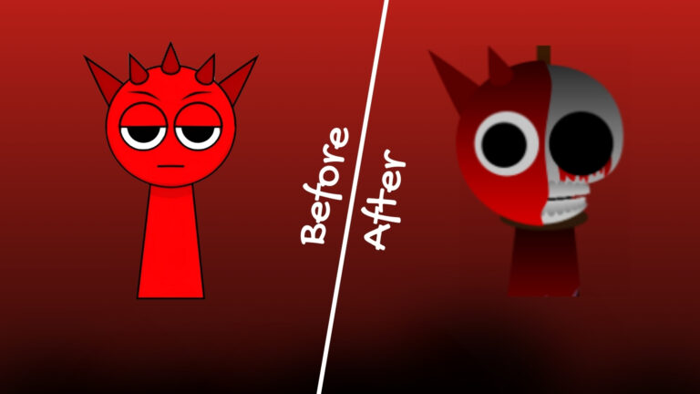 What happened to Sprunki characters in Horror mode?