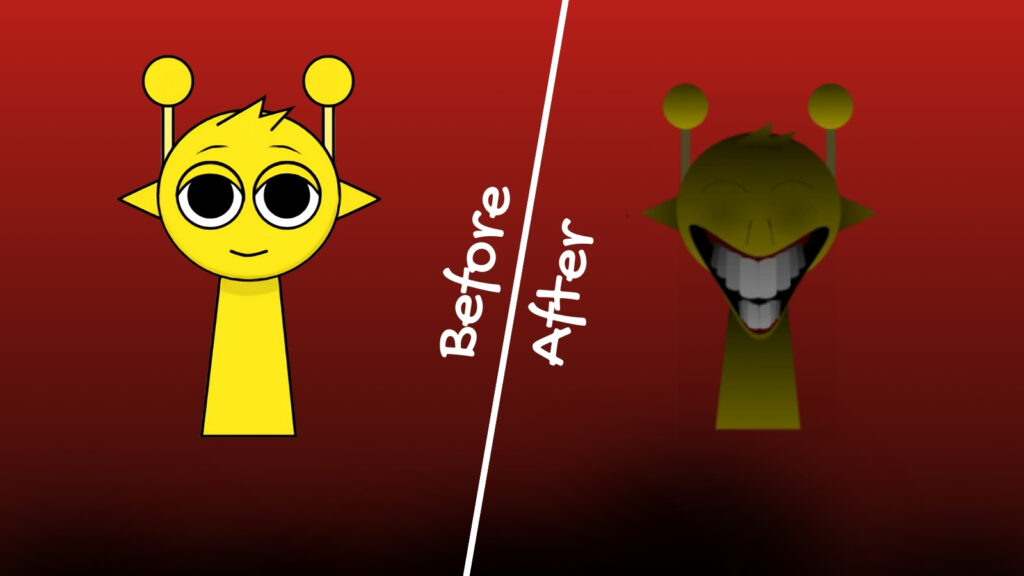 What happened to Sprunki characters in Horror mode?