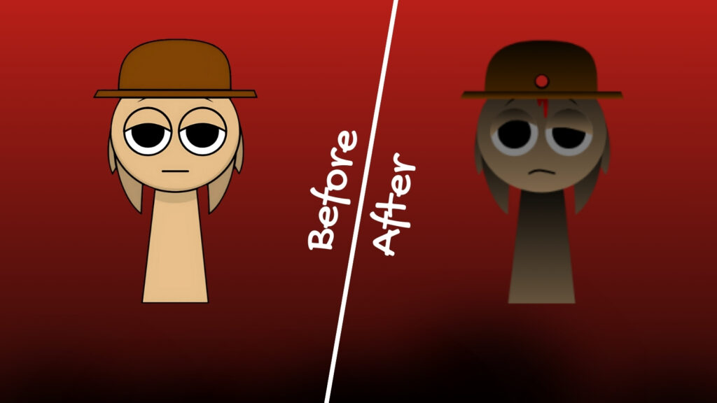 What happened to Sprunki characters in Horror mode?