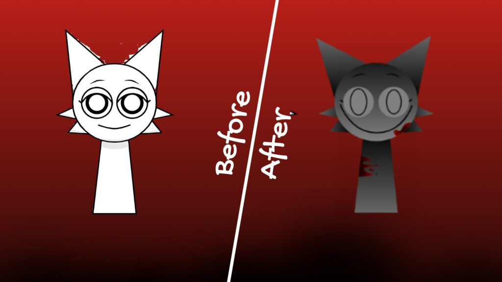 What happened to Sprunki characters in Horror mode?