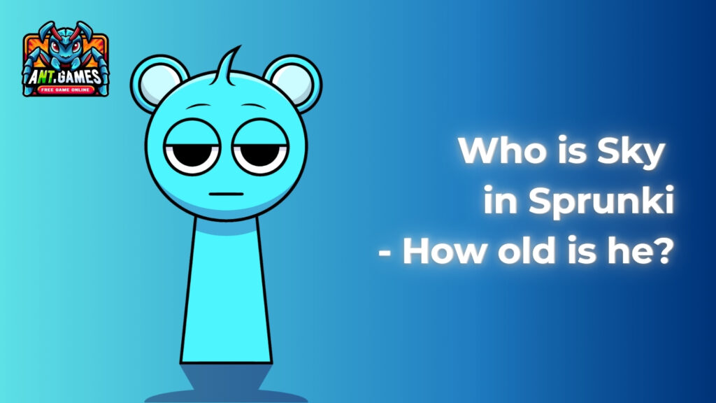 Who is Sky in Sprunki - How old is he?