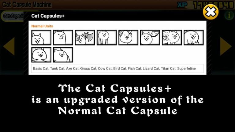 Cat Capsule – Battle Cats Wiki – AntGames Guide
