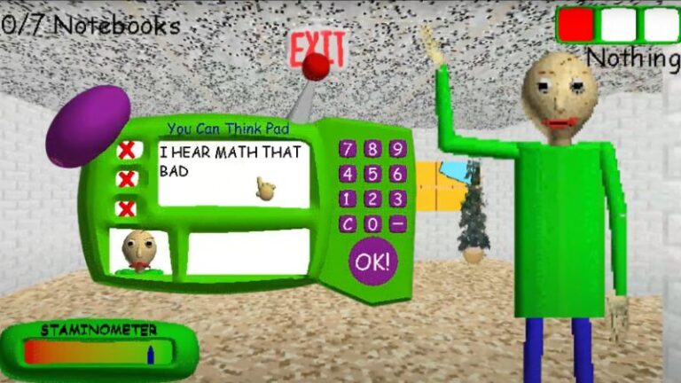 You Can Think Pad – Baldi’s Basics Wiki – AntGames Guide